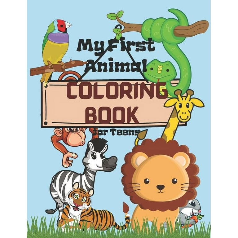 Animal Coloring Pages For Teenagers