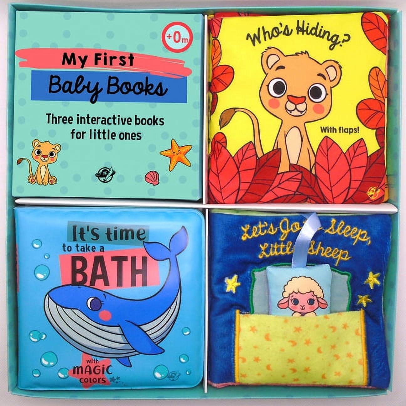 My First Baby Books My First Baby Books: Three Interactive Books for ...