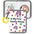 My First Baby Photo Albums Holds 4x6" Pictures, Soft Photo Cloth Book ...