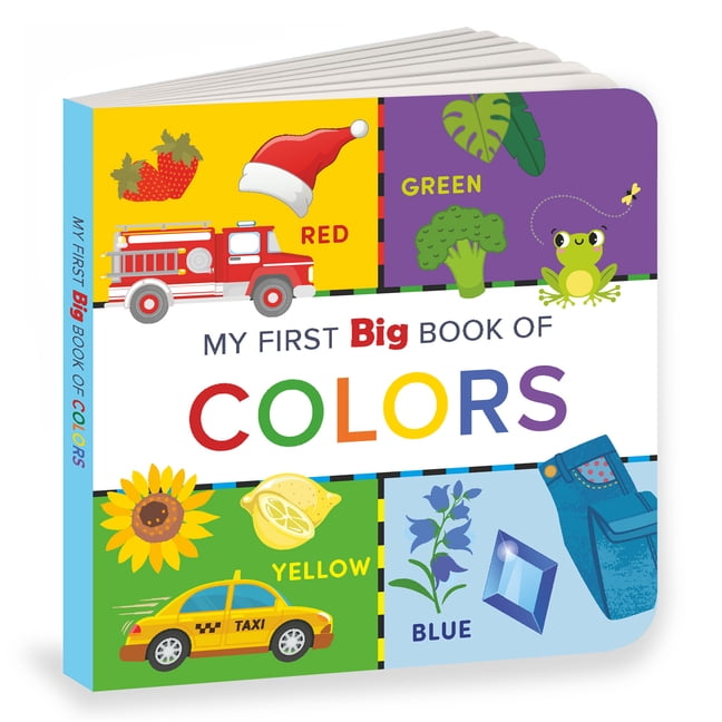 My First Big Book of Colors: Illustrated Board Book of Colors for ...
