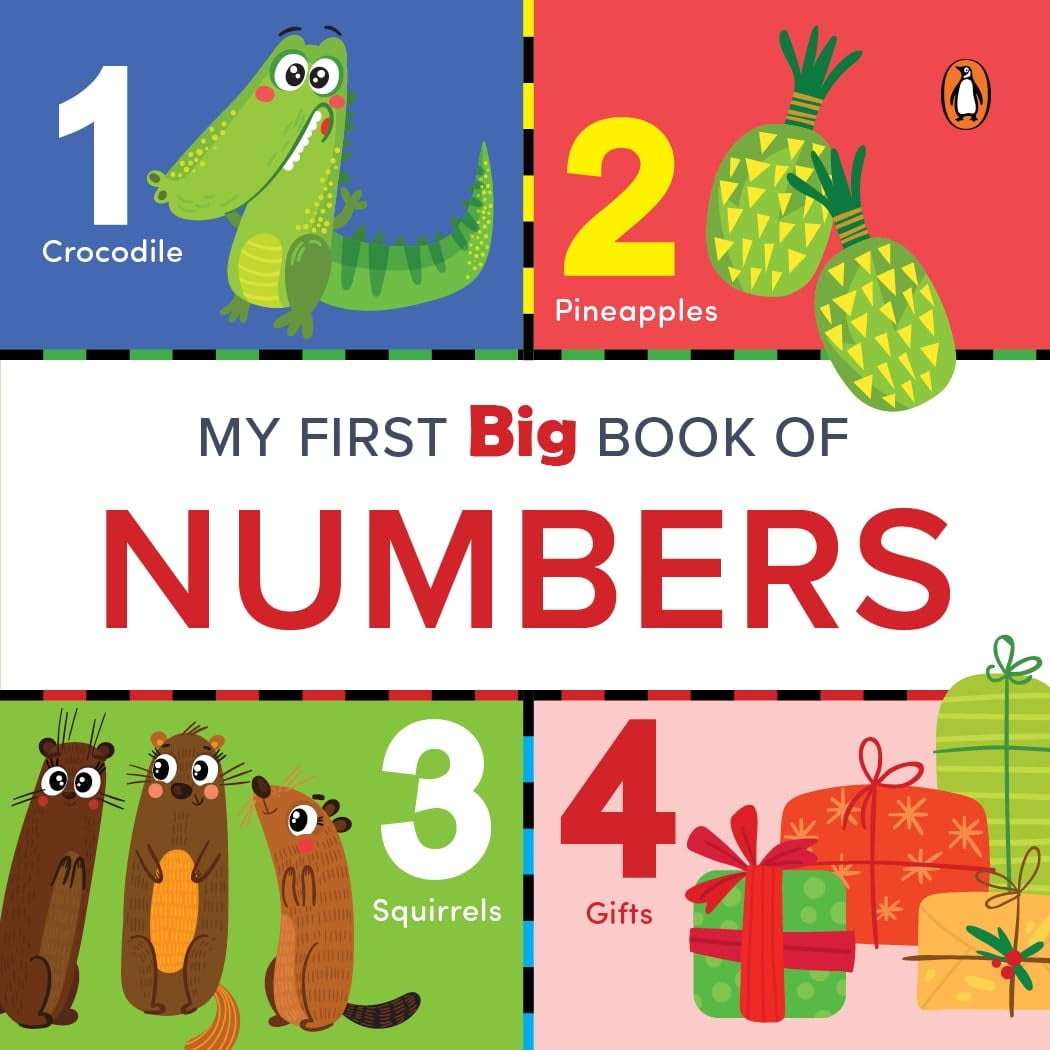 My First Big Book of Numbers (Penguin Early Learning Series): Illustrated Board Book of Numbers ...