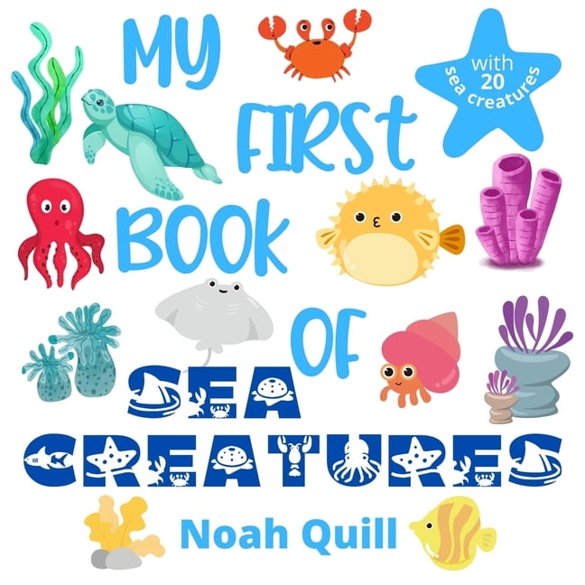 My First Book: My first book of sea creatures : Colorful picture book ...