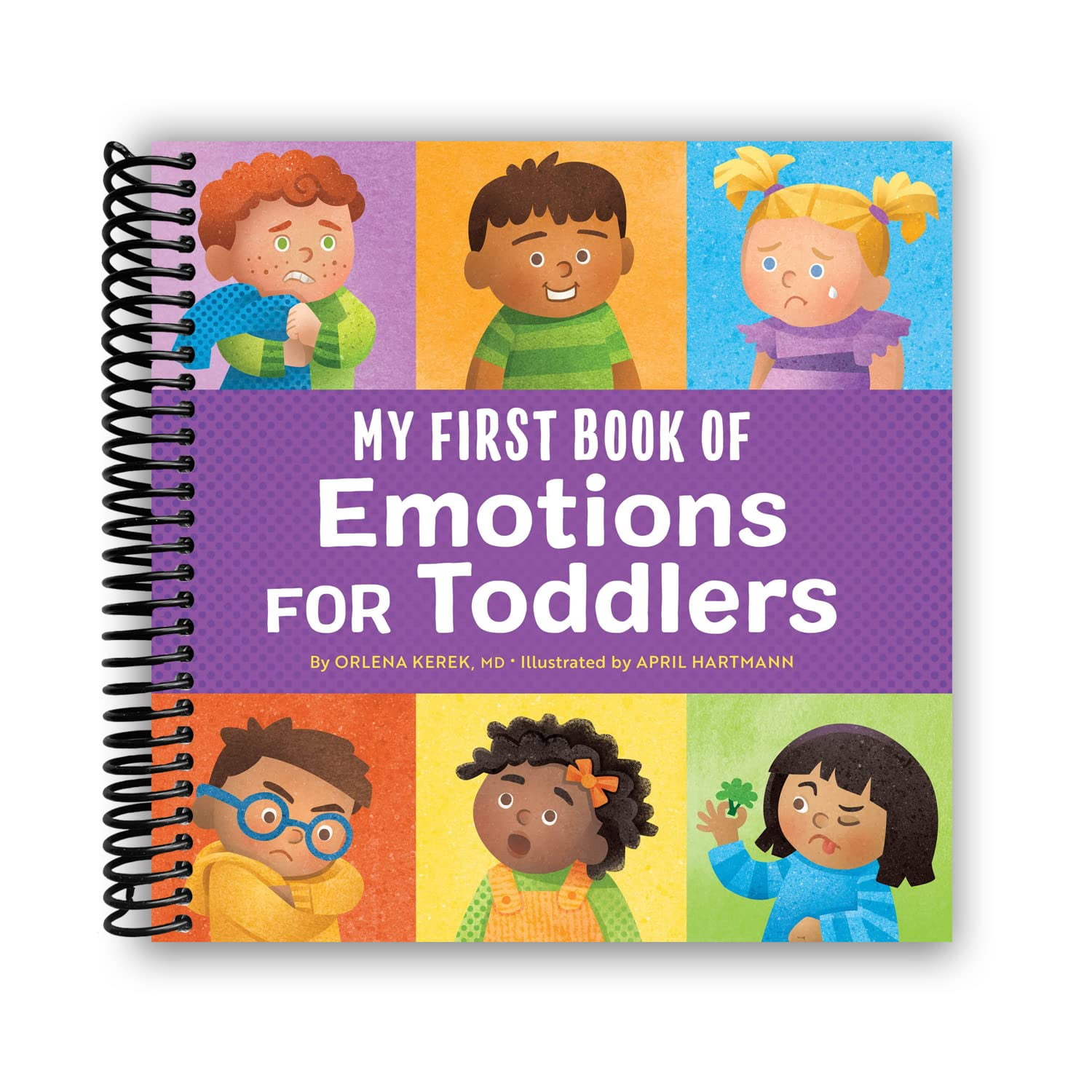 My First Book of Emotions for Toddlers, (Spiral-Bound) - Walmart.com