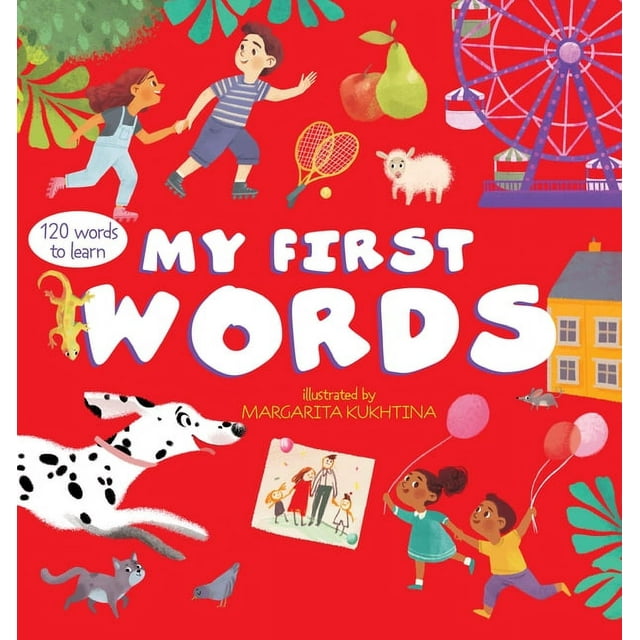 My First Books: My First Words : 120 Words to Learn (Board book ...