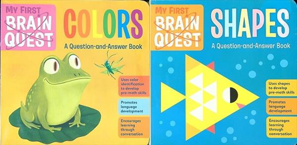 My First Brain Quest Two Book Set (Colors/Shapes) - Walmart.com
