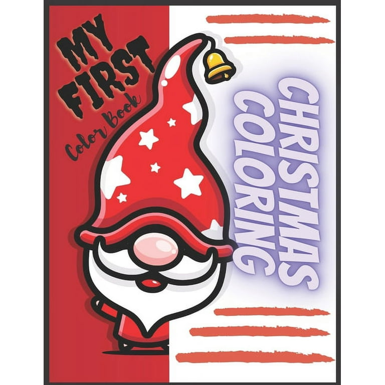my first christmas coloring book