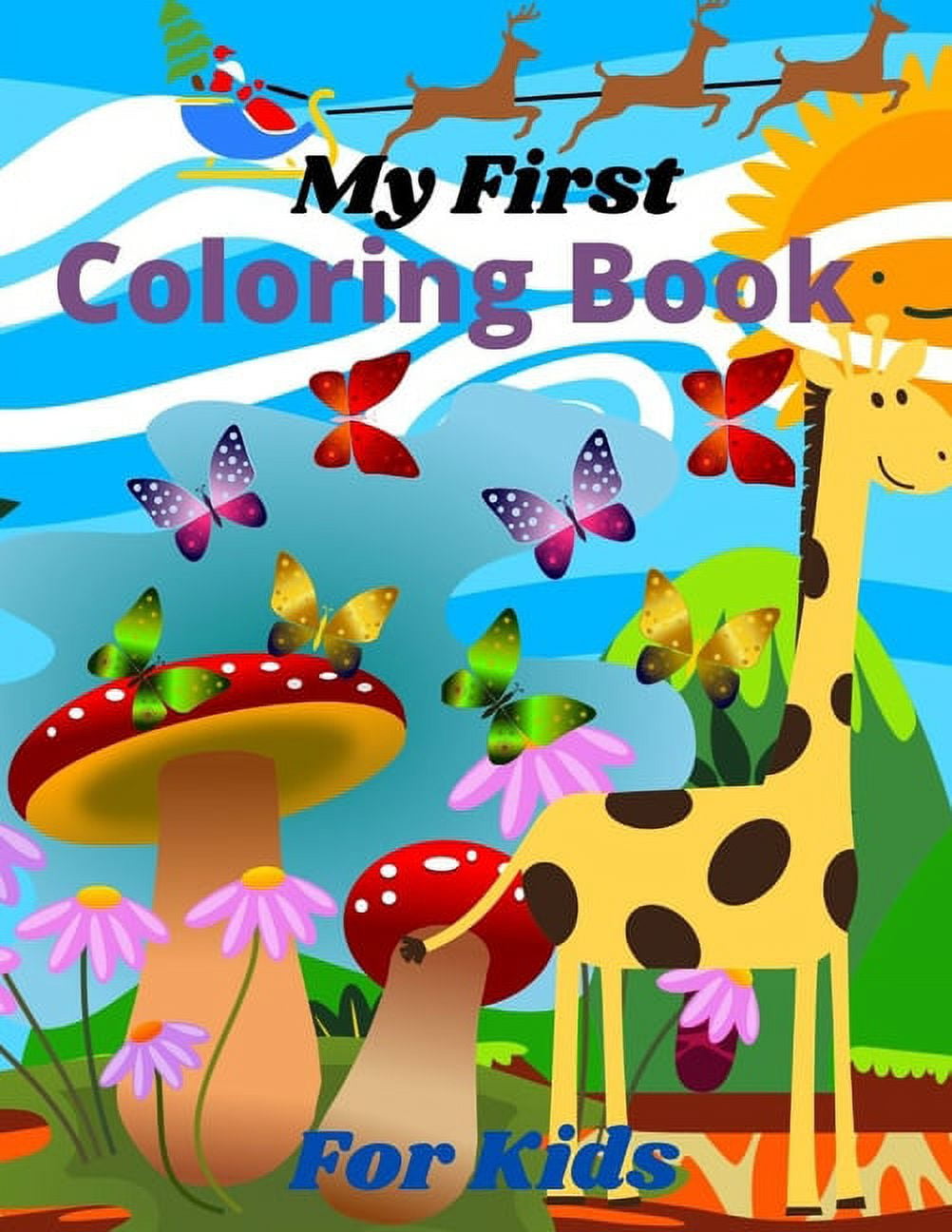 My First Coloring Book For Kids: I Am Artist, Confident, Brave ...