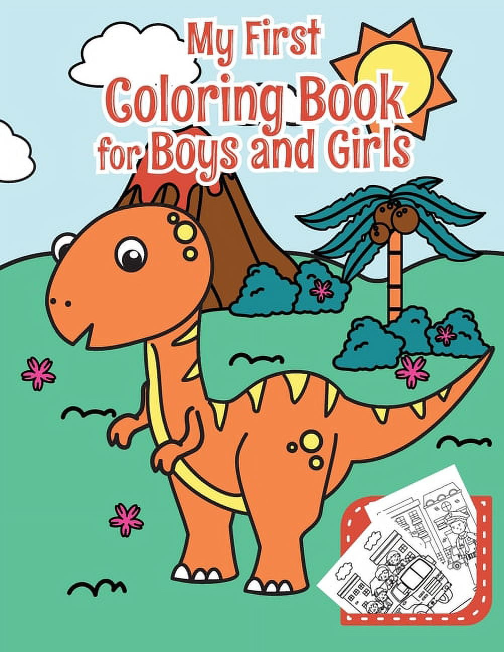 My First Coloring Book for Boys and Girls: Special coloring book for ...