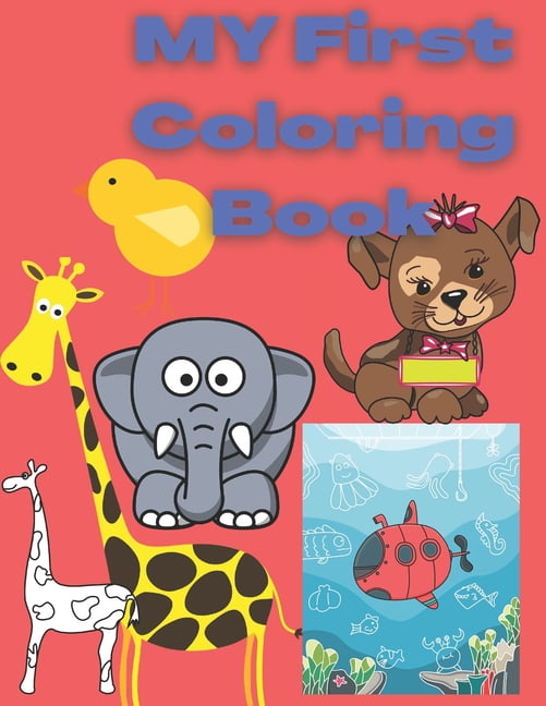 My First Coloring book - Walmart.com