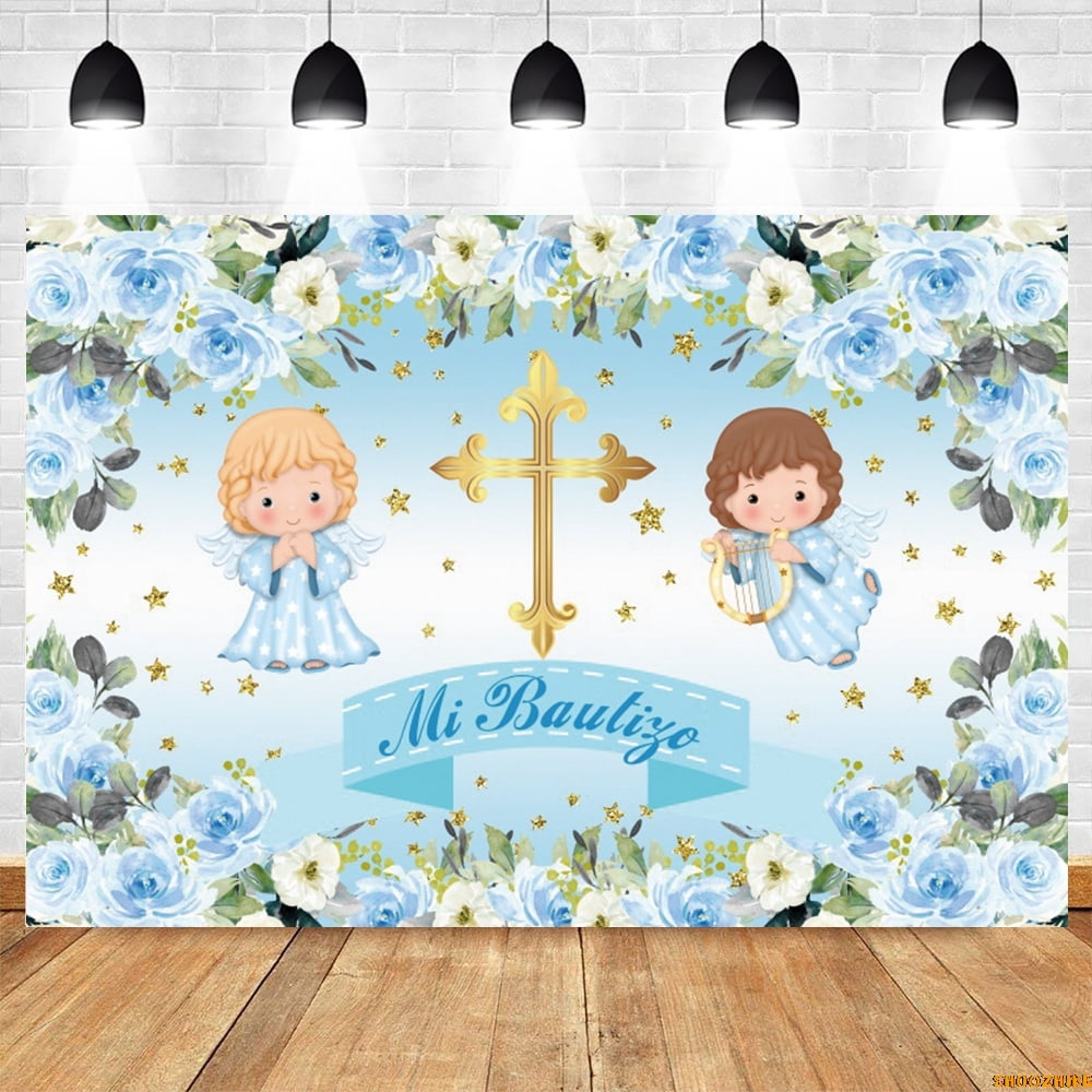 My First Communion Backdrop for Photography Boy Girl Baptism Party ...