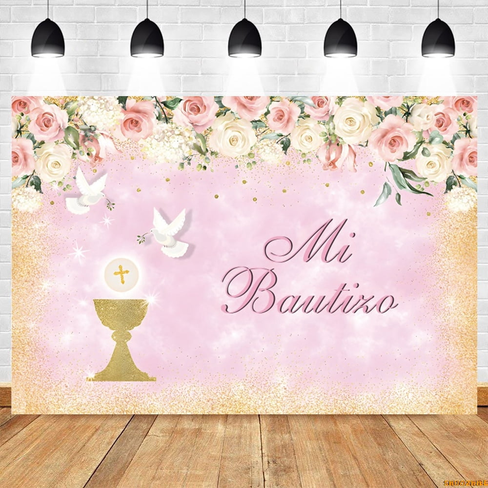 My First Communion Backdrop for Photography Boy Girl Baptism Party ...