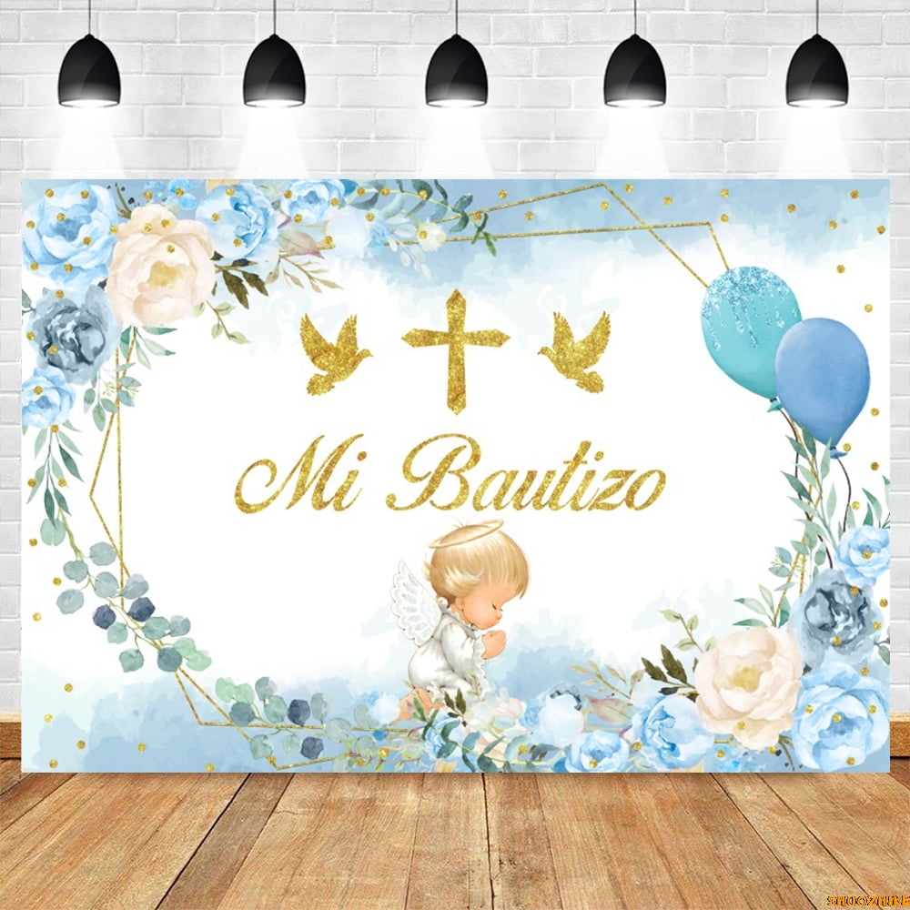 My First Communion Backdrop for Photography Boy Girl Baptism Party ...