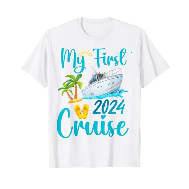 My First Cruise 2024 Kids Family Vacation Cruise Ship Travel White ...