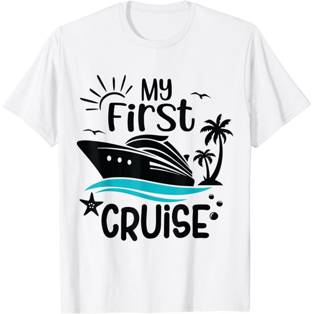 My First Cruise 2024 Kids Group Family Vacation Ship Travel T-Shirt ...