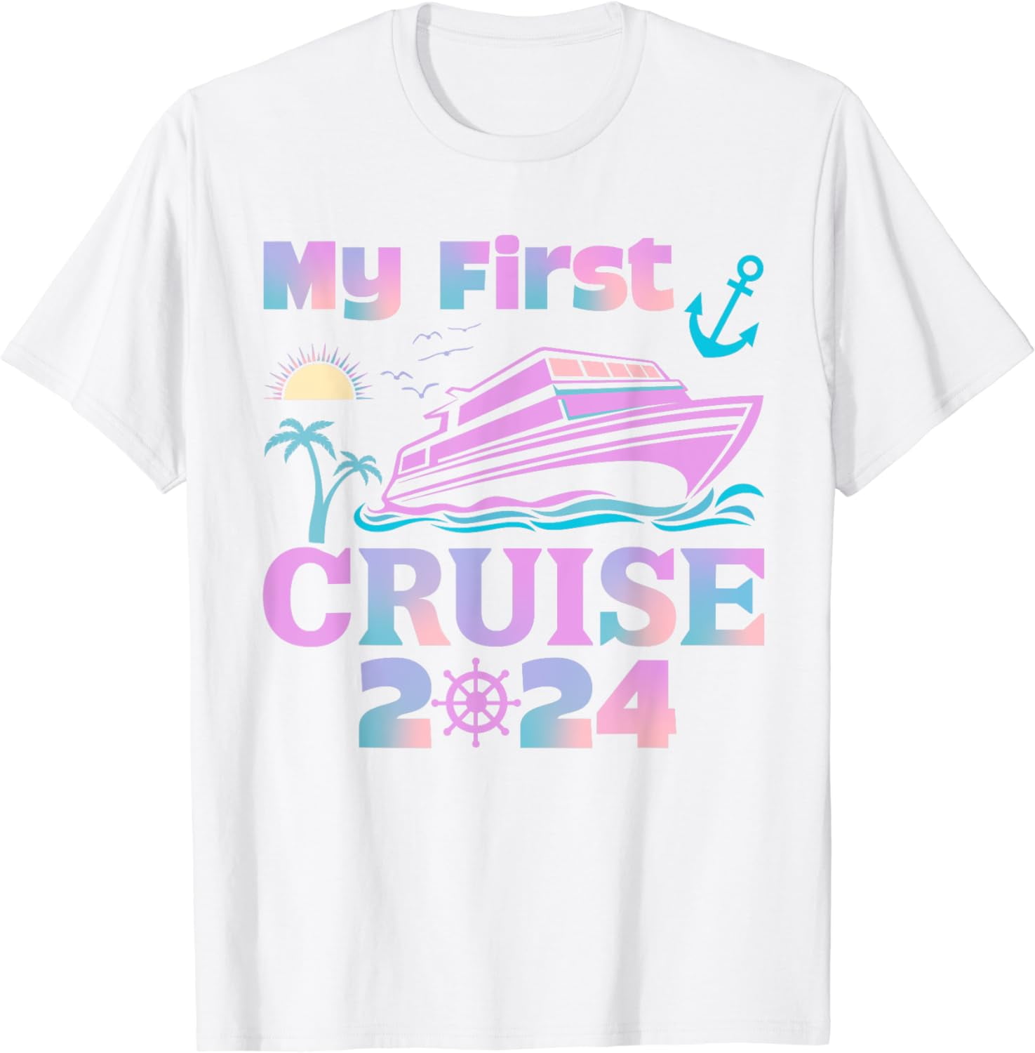 My First Cruise 2024 Matching Family Cruise T-Shirt - Walmart.com