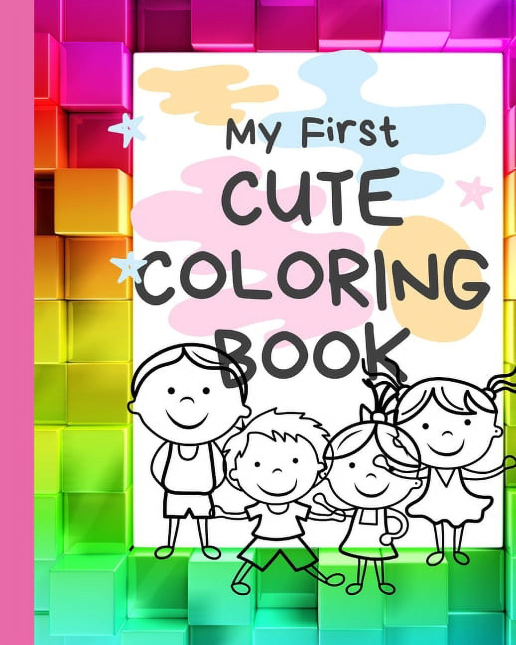 My First Cute Coloring Book: Children's coloring book (Paperback ...