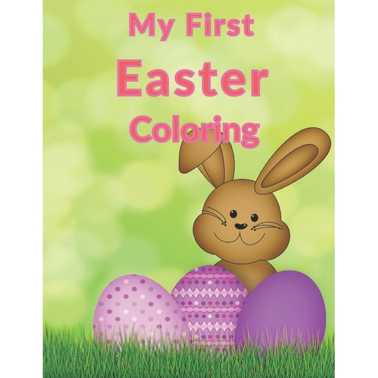 my first easter coloring book