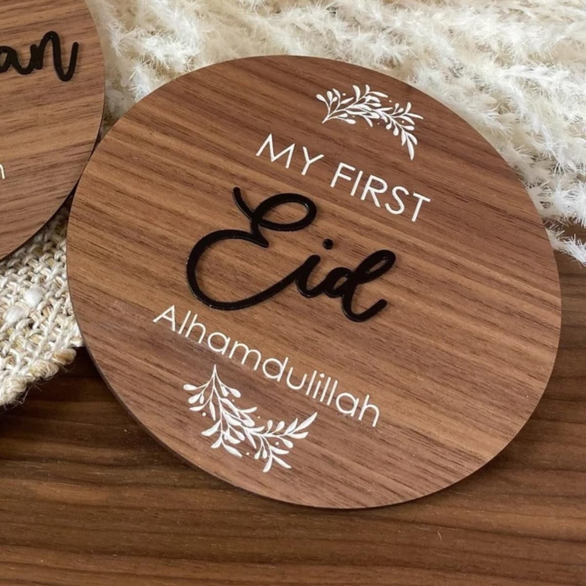 My First Eid | Baby Milestone | Baby Photoshoot Prop | Newborn ...