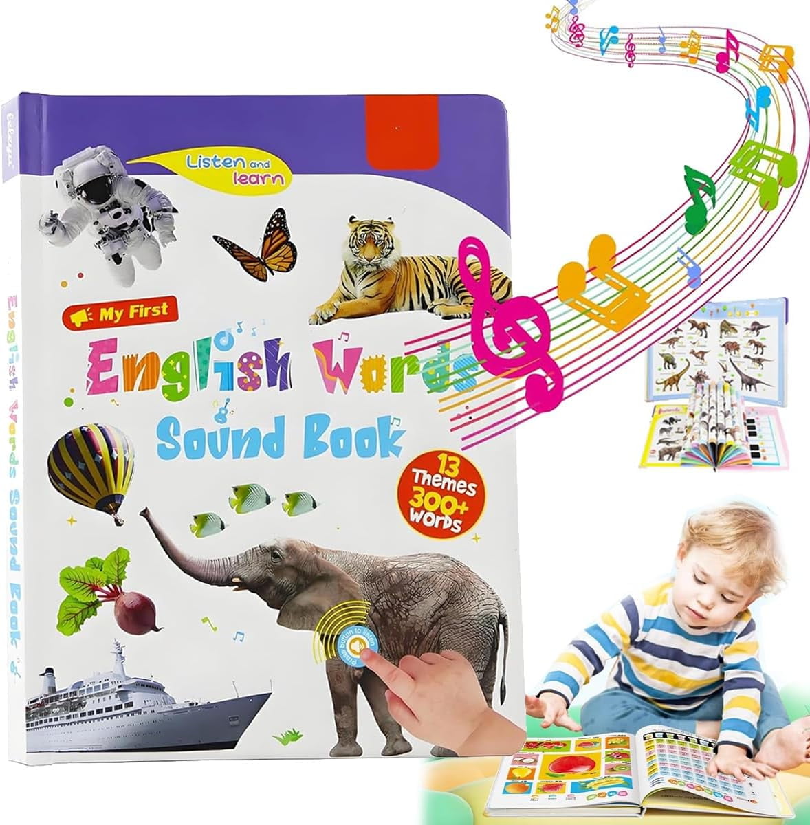 My First English Sound Toy - 470+ Words, 21 Themes, Fun Word Game ...