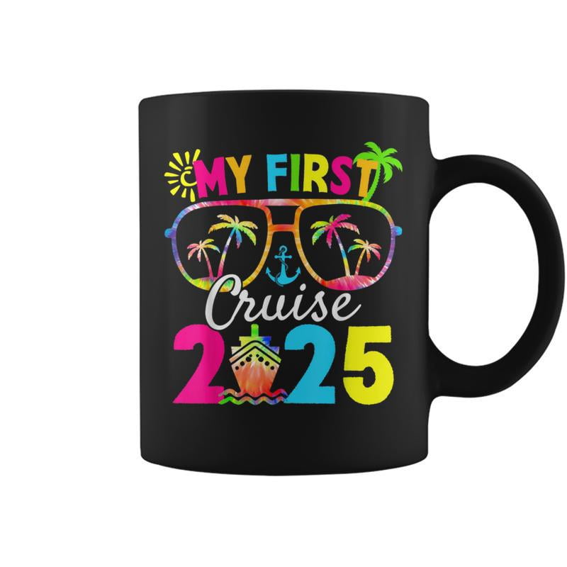 My First Family Cruise Squad 2025 Vacation Summer Trip Coffee Mugs ...