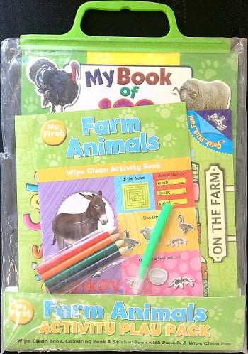 My First Farm Animals Activity Play Pack - Walmart.com
