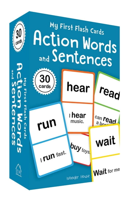 My First Flash Cards: Action Words and Sentences (Flash Cards for ...