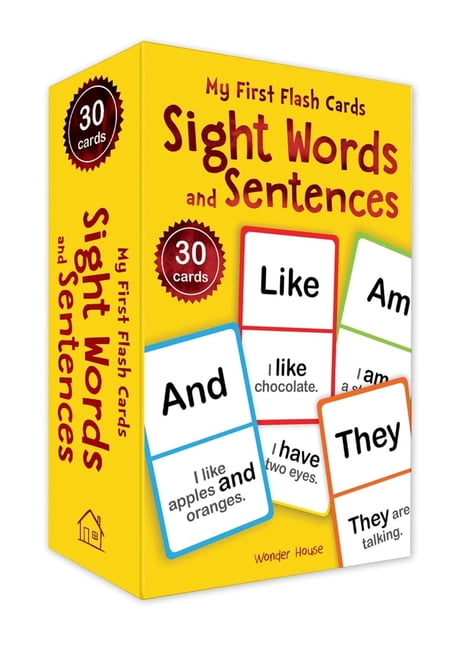 My First Flash Cards: Sight Words and Sentences (Flash Cards for ...