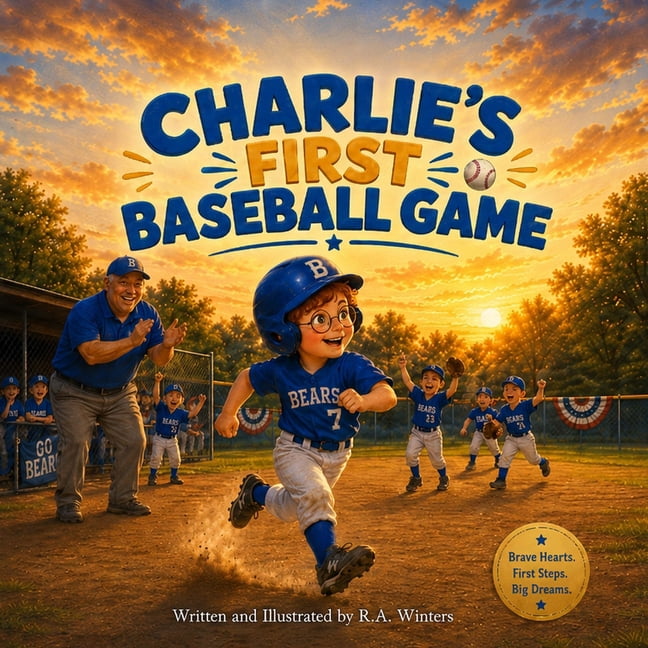 My First Game Charlie's First Baseball Game: A Story About Courage at ...