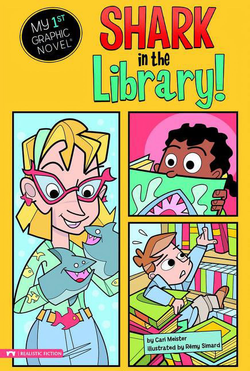My First Graphic Novel Shark in the Library!, (Paperback) - Walmart.com