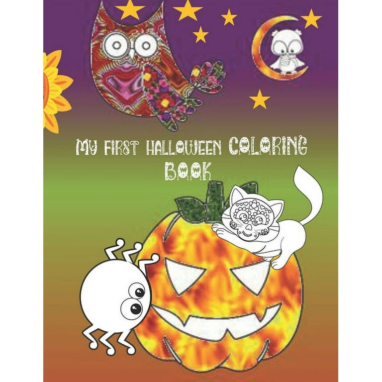 ghost halloween coloring book