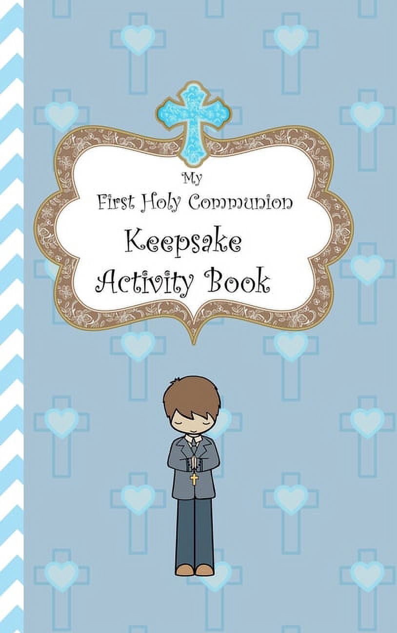 My First Holy Communion Keepsake Activity Book (Hardcover) - Walmart.com