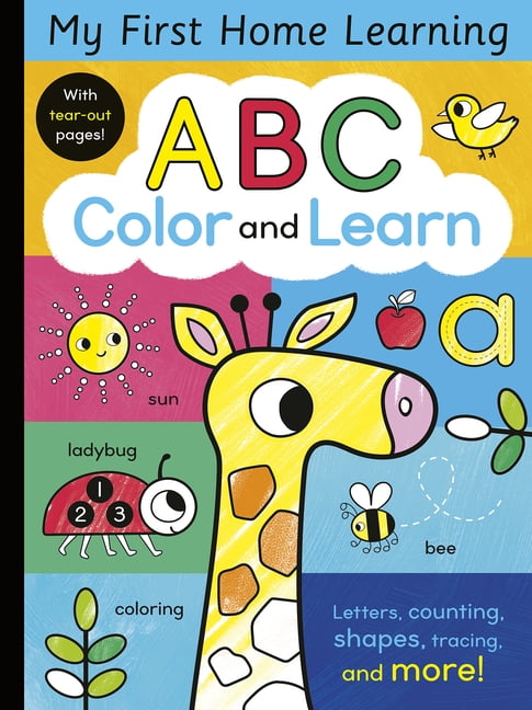 My First Home Learning ABC Color and Learn: Letters, Counting, Shapes ...