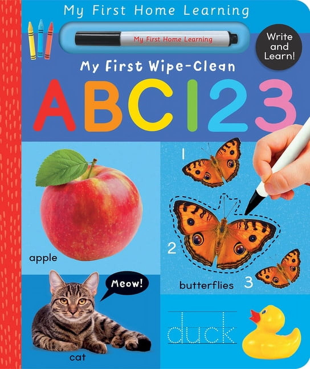 My First Wipe-Clean ABC 123 - Walmart.com