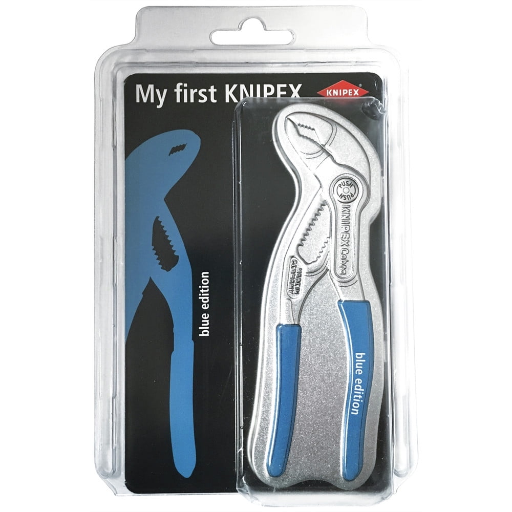 Knipex 87 03 125 BE BK My First Knipex 5 in. Cobra Blue Handle ...