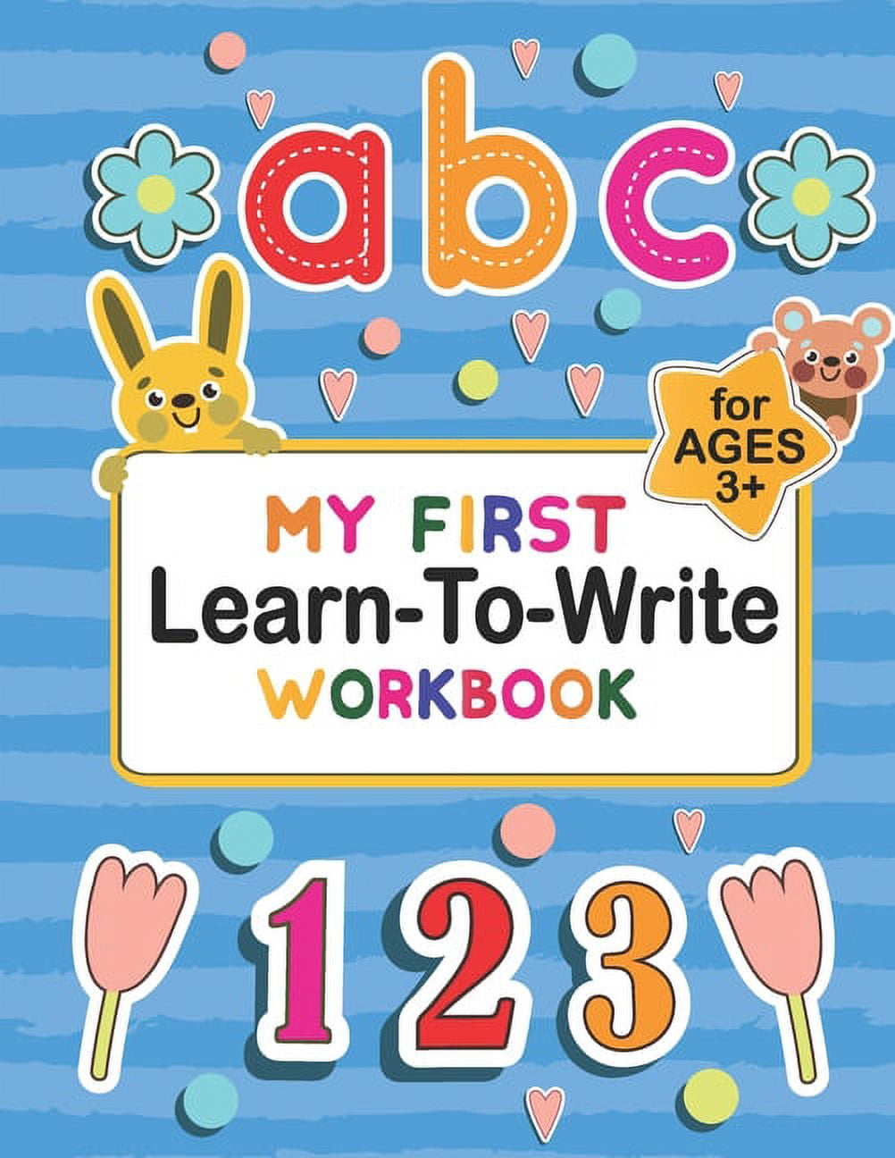My First Learn to Write workbook: Practice for Kids with Pen Control ...