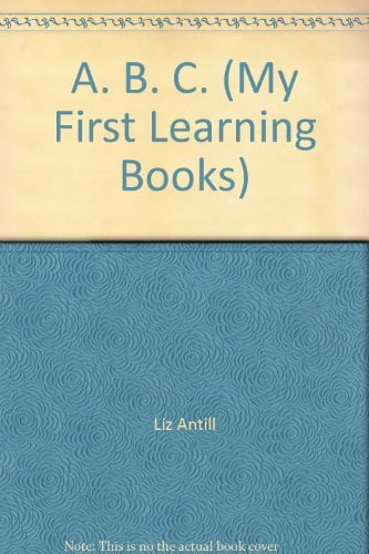 Pre-Owned My First Learning Book:ABC Hardcover - Walmart.com