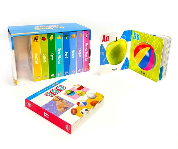 My First Library - 10 Mini Book Box Set - Walmart.com