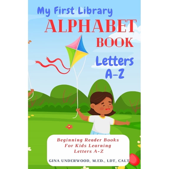 My First Library Alphabet Book Letters A-Z: Beginning Reader Books For ...