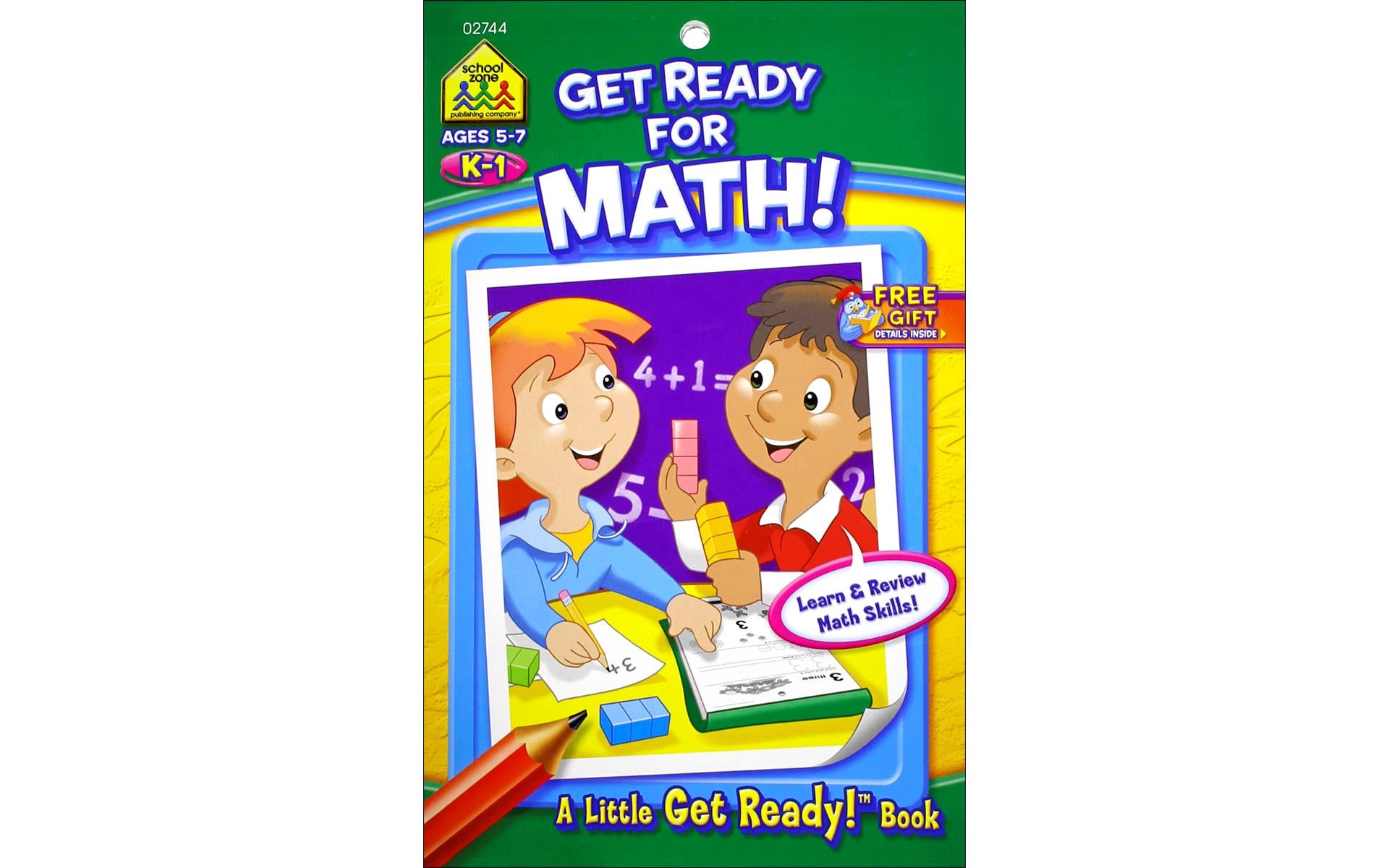 My First Little Busy Book-Get Ready For Math Grades K-1 - Walmart.com