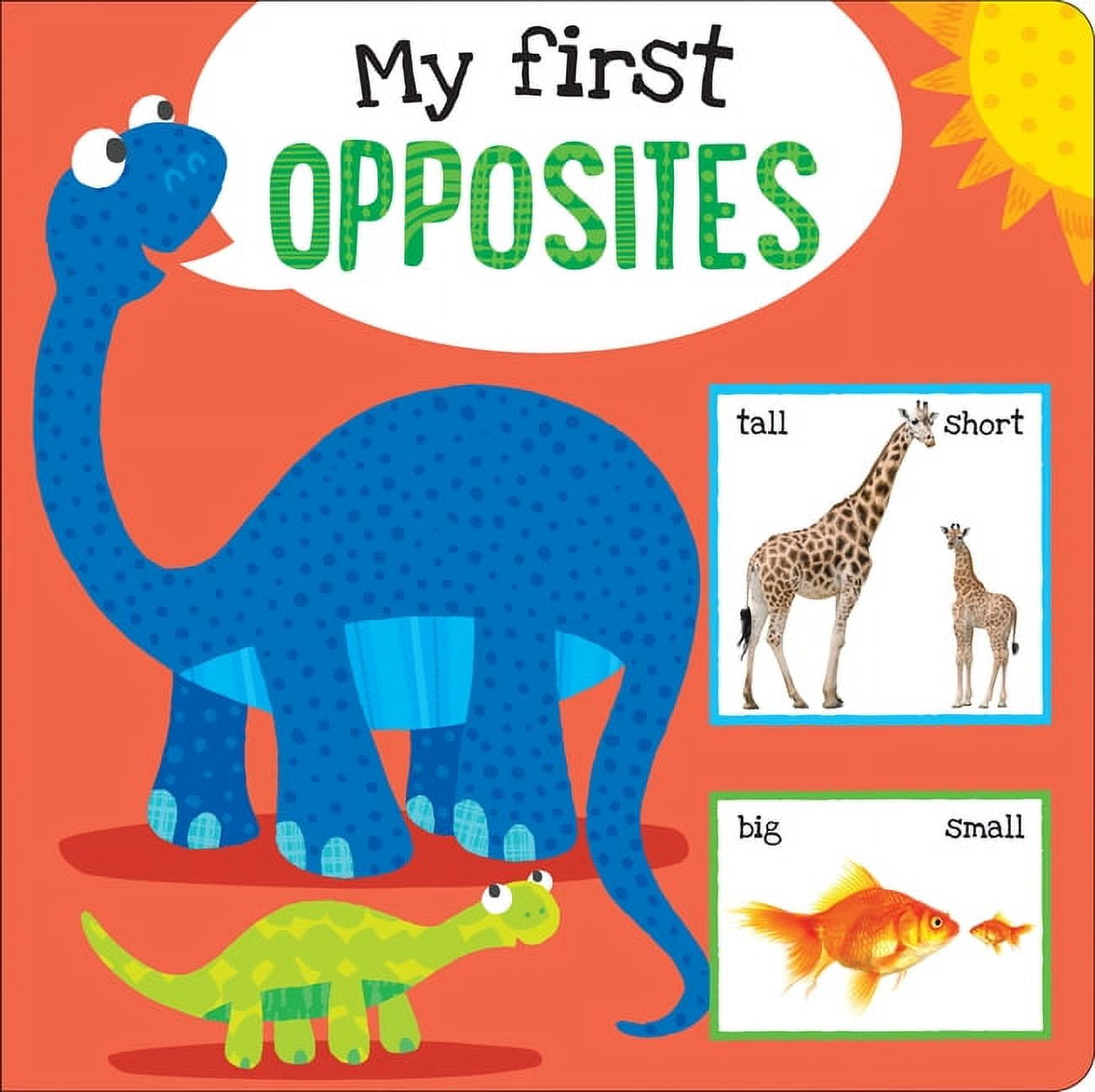 My First Opposites Board Book, (Hardcover) - Walmart.com