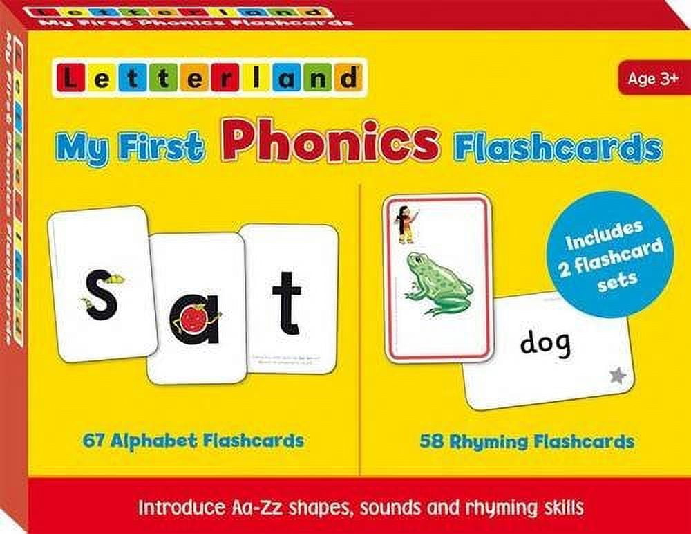 My First Phonics Flashcards - Walmart.com