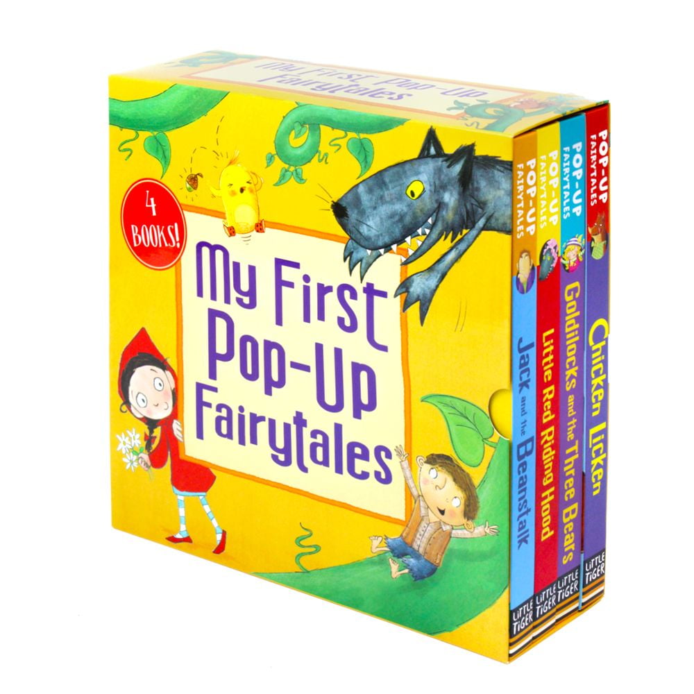 My First Pop Up Fairytales 4 Books Collection by Little Tiger - Ages 0 ...