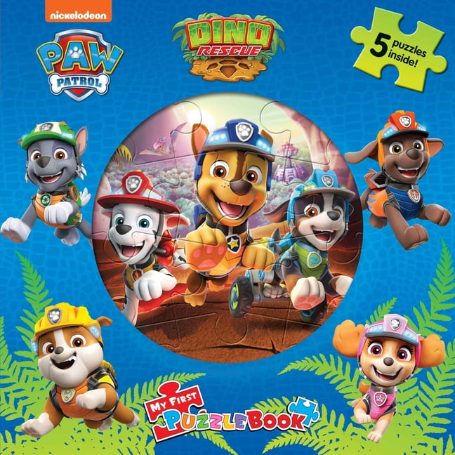 My First Puzzle Paw Patrol Dino Rescue My First Puzzle Book, (Paperback ...