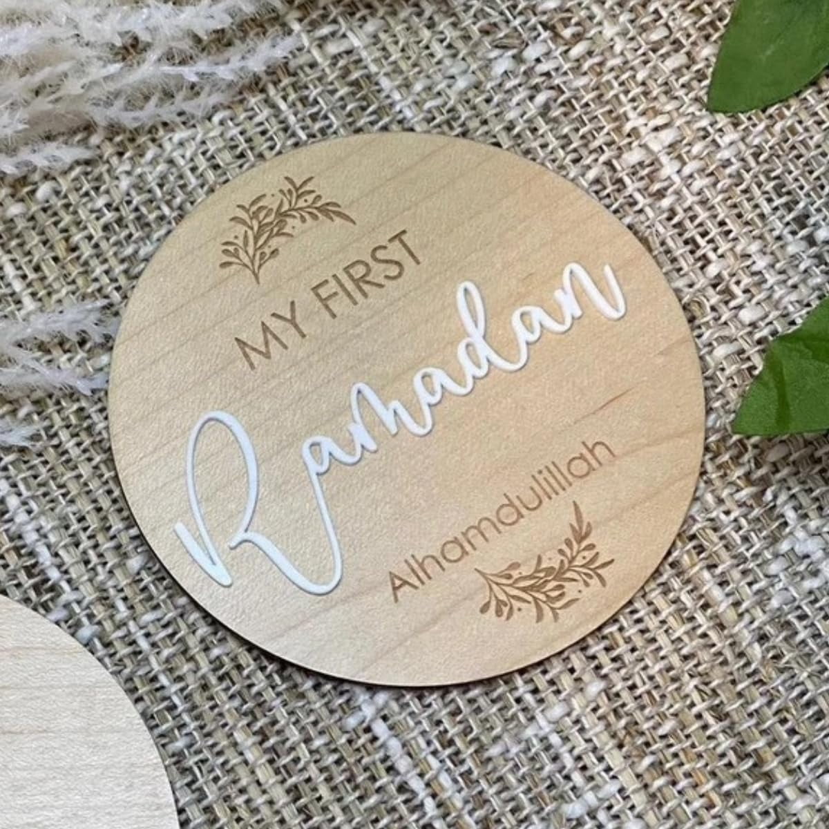 My First Ramadan | Baby Milestone | Baby Photoshoot Prop | Newborn ...
