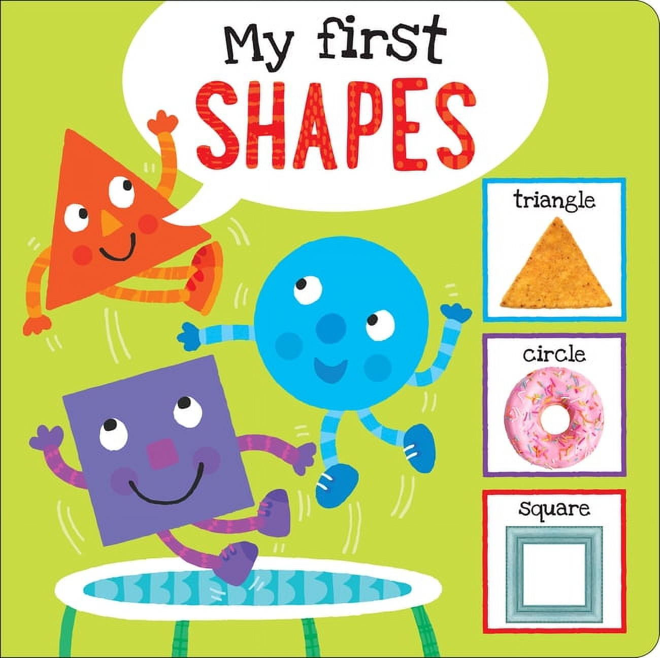 My First Shapes Board Book, (Hardcover) - Walmart.com