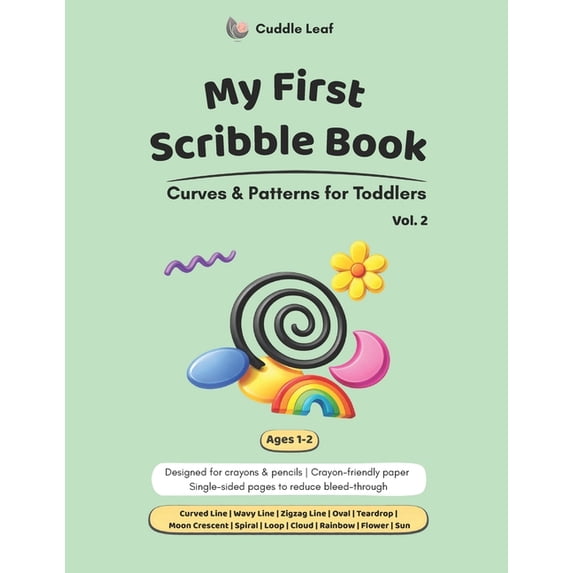My First Scribble Book My First Scribble Book: Curves & Patterns for ...
