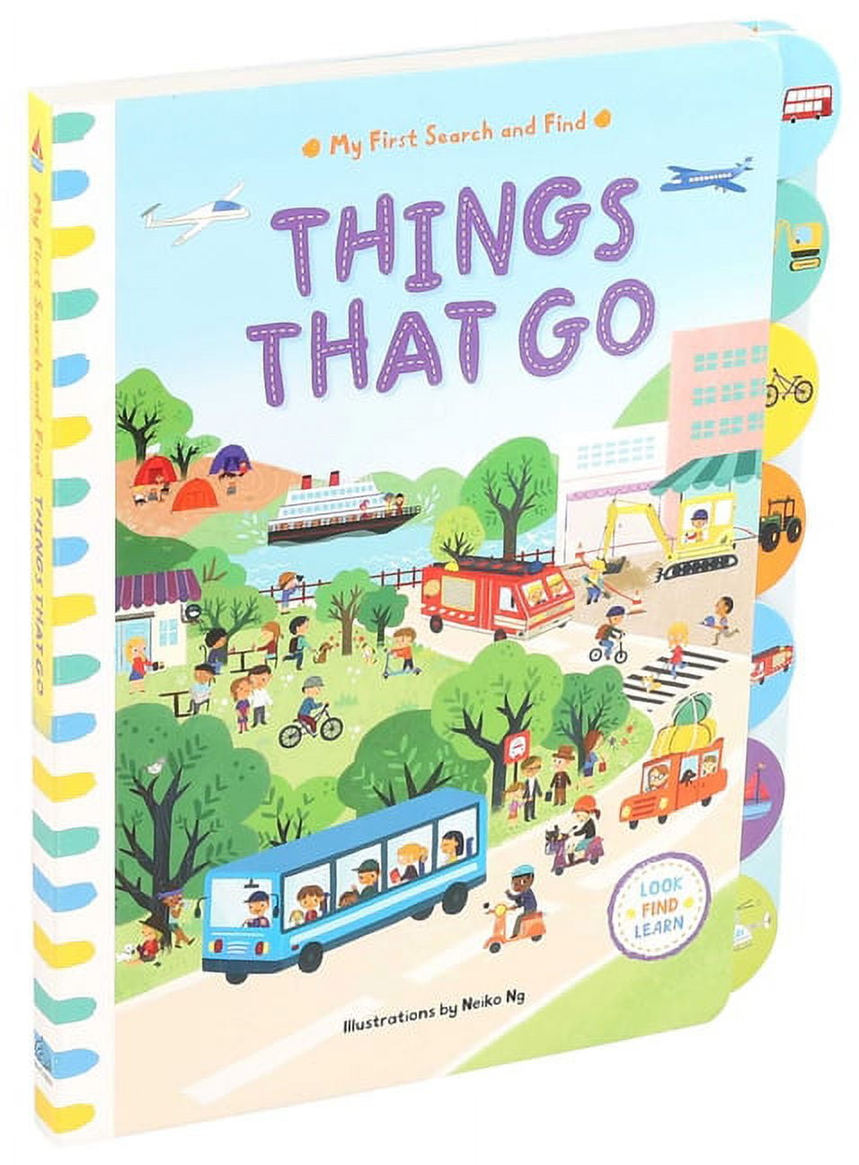 My First Search and Find: Things That Go (Board book) - Walmart.com