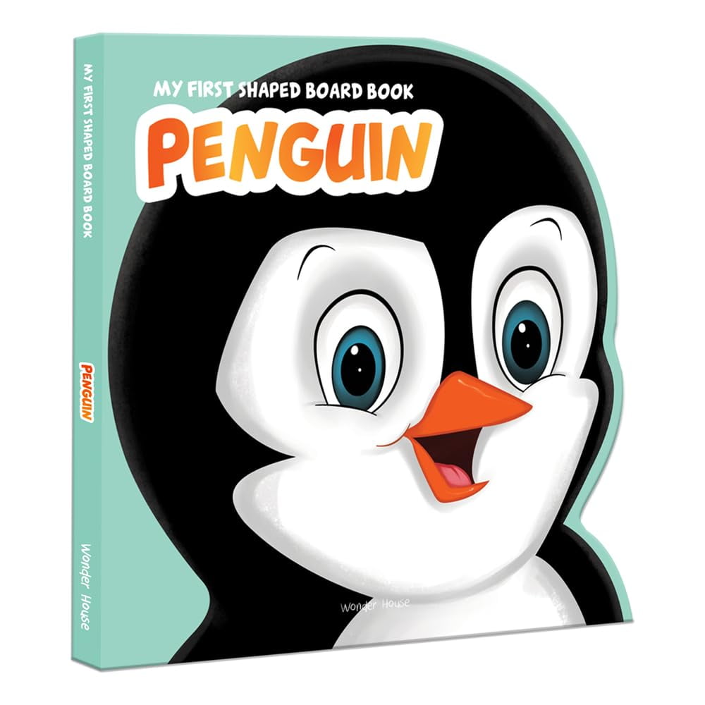 My First Shaped Board Books: Penguin (Board book) - Walmart.com