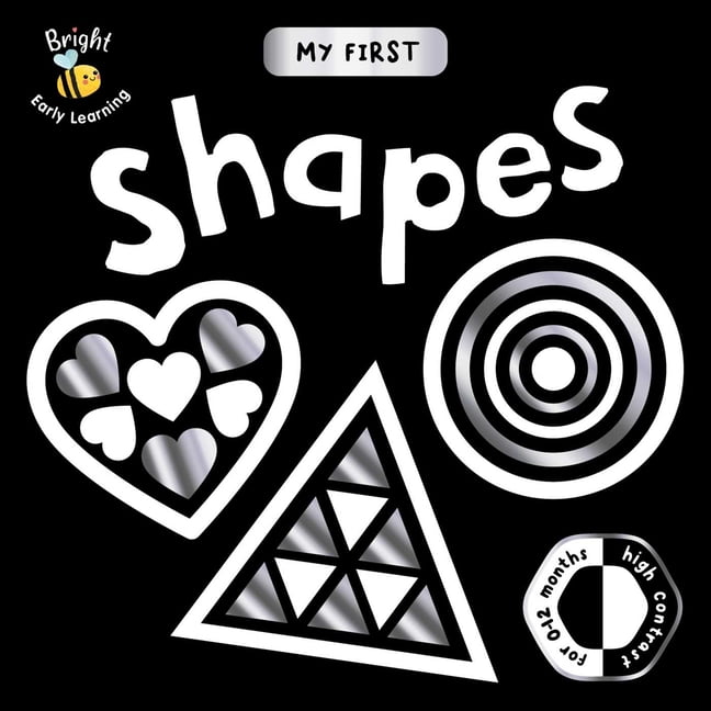 My First Shapes: A High-Contrast First Concepts Book for 0-12 Month ...