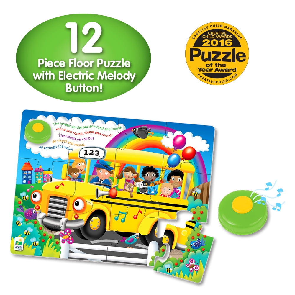 My First Sing Along Puzzle, Wheels on the Bus - Walmart.com